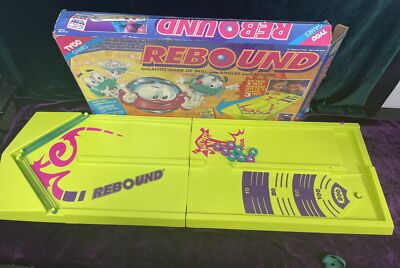 Rebound Vintage 1994 Tyco Board Game Action Skill angles - READ | eBay