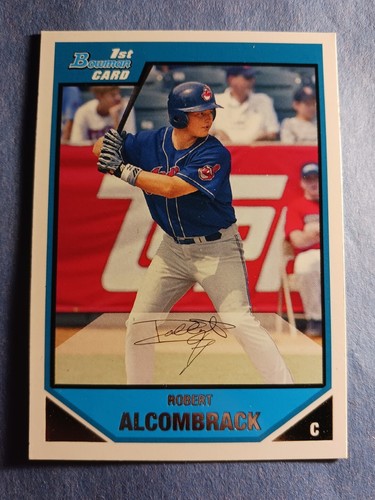 2007 Bowman #BP4 Robert Alcombrack Prospects 1st Bowman Card | eBay