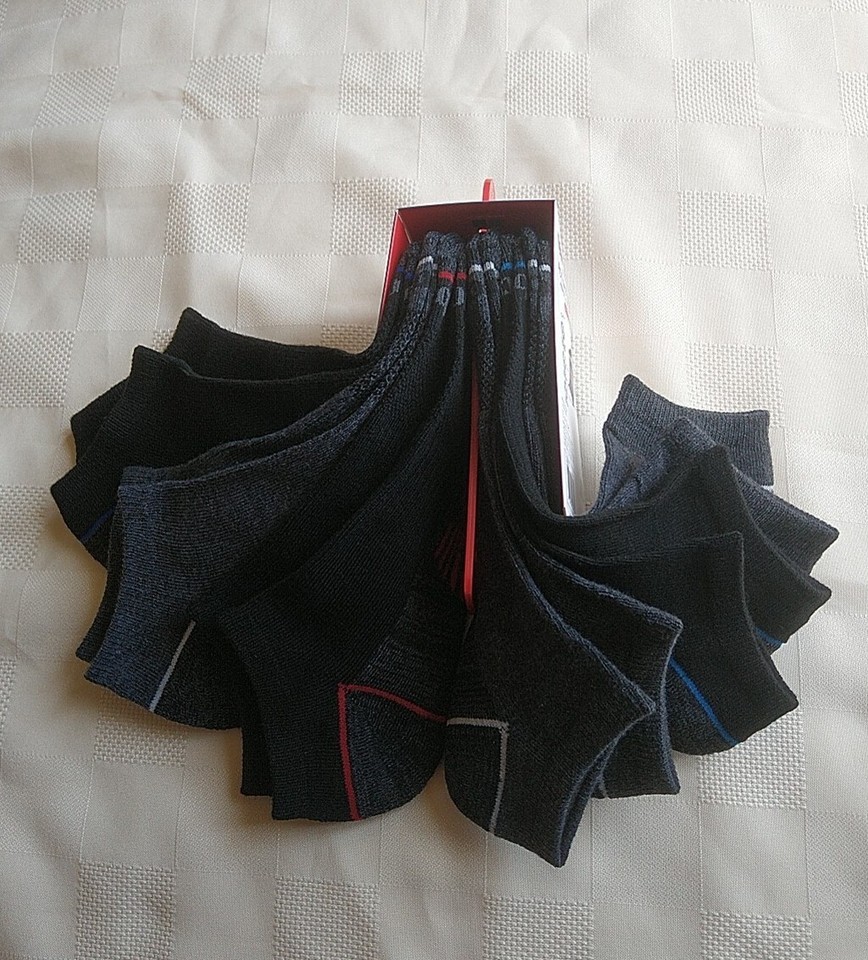 NEW BALANCE MEN'S 6 PK LOW CUT PERFORMANCE SOCKS, SHOE SIZE 6-12.5 | eBay