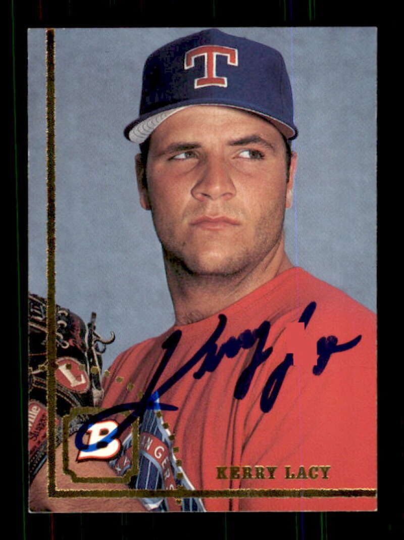 1994 Bowman #241 Kerry Lacy AUTOGRAPHED!!! RC Rookie Rangers 236823 | eBay