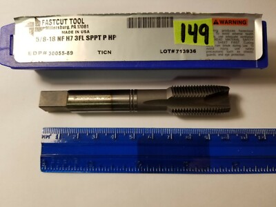 Fastcut Tool. 5/8"-18UNF Thread, H7, 3FL, SPPT, P, HP, GH7 Thread Limit ...