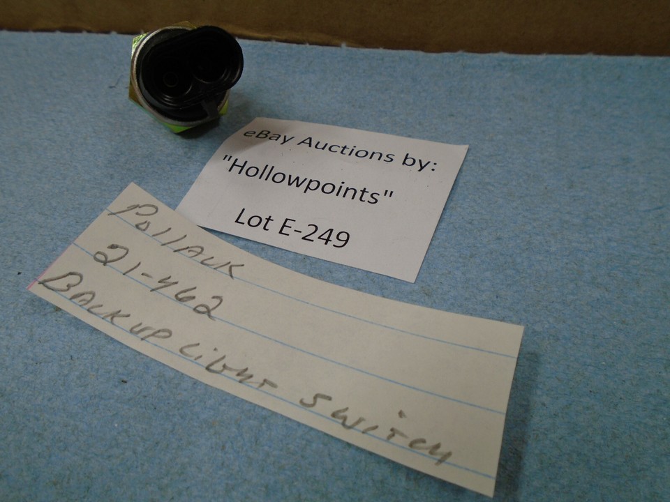 Pollak Precision Ball Switch NC 21-462 Sealed Terminals Back Up Light ...