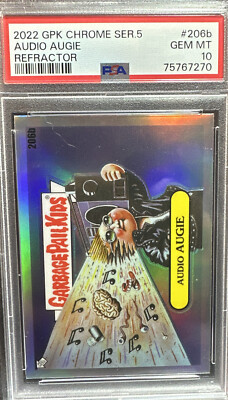 2022 GPK CHROME SER.5 AUDIO AUGIE REFRACTOR | eBay