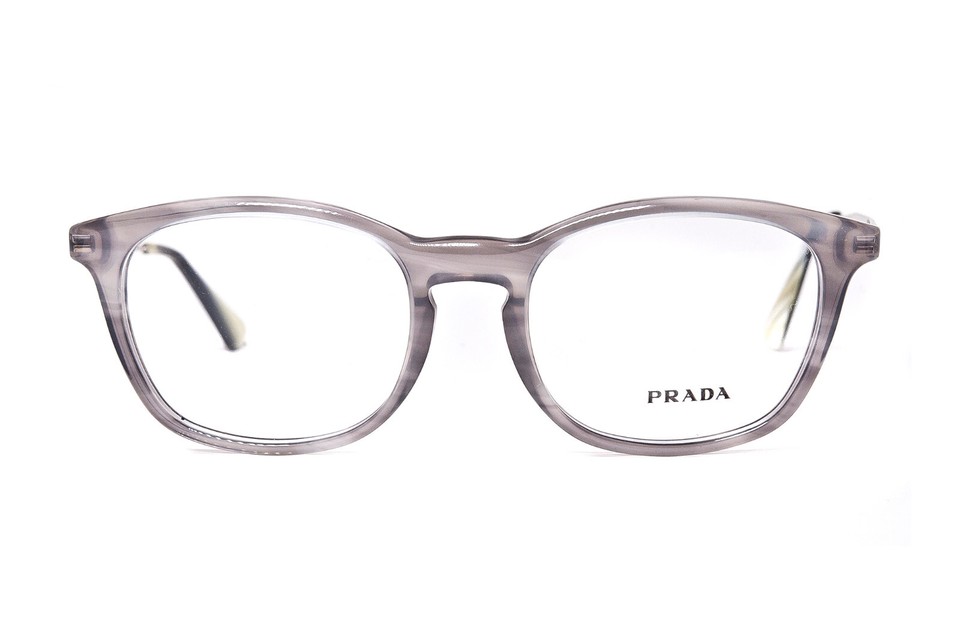 Prada VPR01P MAW-1O1 Transparent Grey size 52/19/145 Made in Italy ...