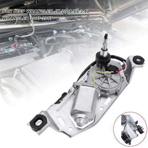 Rear Side Windshield Wiper Motor For 2007-2018 Jeep JK Wrangler ...