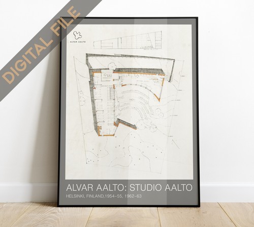 Alvar Aalto poster reproduction - 1935 - high quality image ready to ...