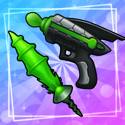 NEW Raygun + Alienbeam (Alien) Set Murder Mystery 2 | MM2 | Cheap + Fast | eBay