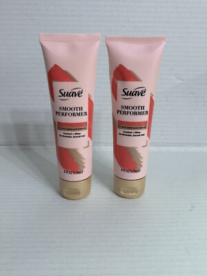 2 Suave Smooth Performer Anti-Frizz Styling Smoothing Cream Control ...