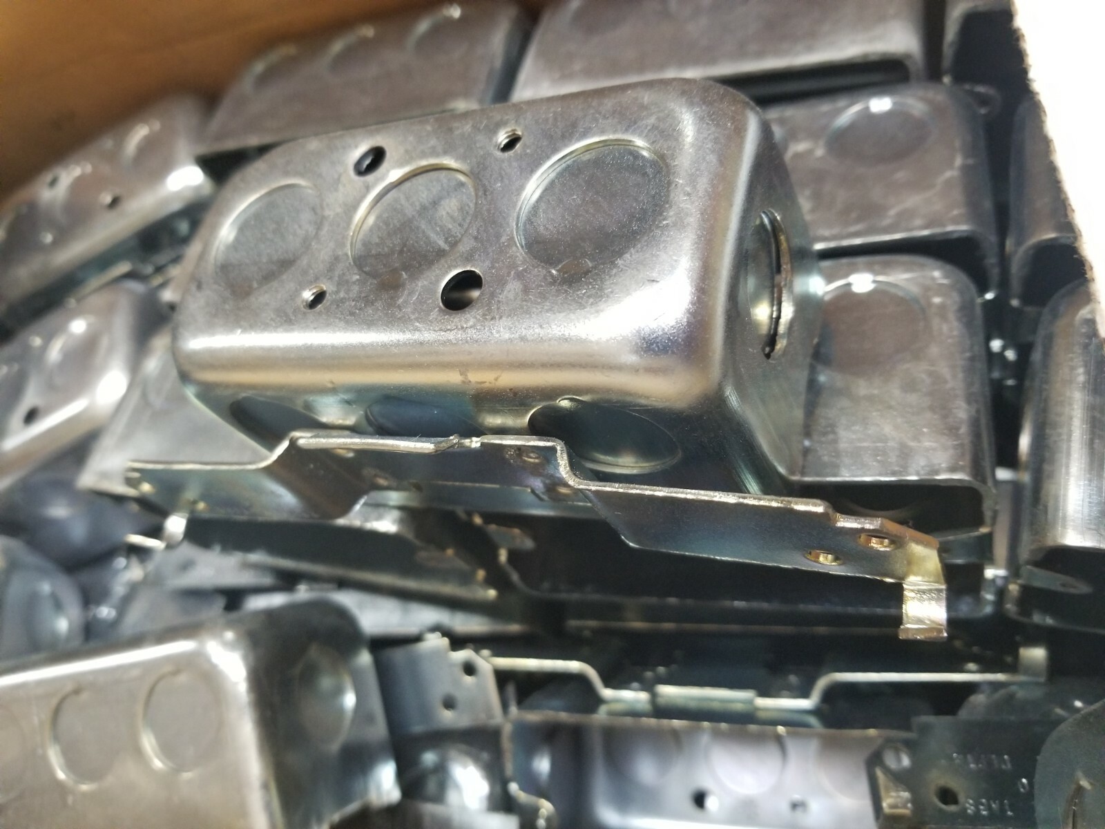 Stainless Steel 2-1/8 in. Deep Handy Box Bracket 202A 14.5 CU Inch ...