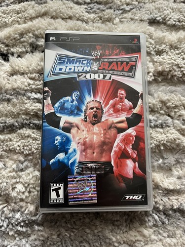 WWE Smackdown Vs. Raw 2007 PSP Game Cib Black Label | eBay