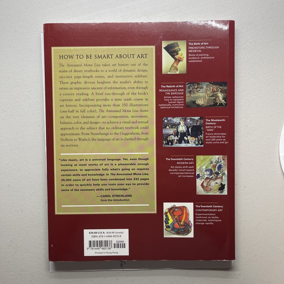 Annotated Series: The Annotated Mona Lisa, Third Edition - AP Art ...