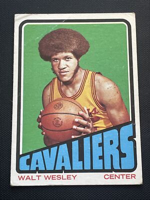 1972-73 Topps Basketball Walt Wesley (C) Cleveland Cavaliers #109 | eBay