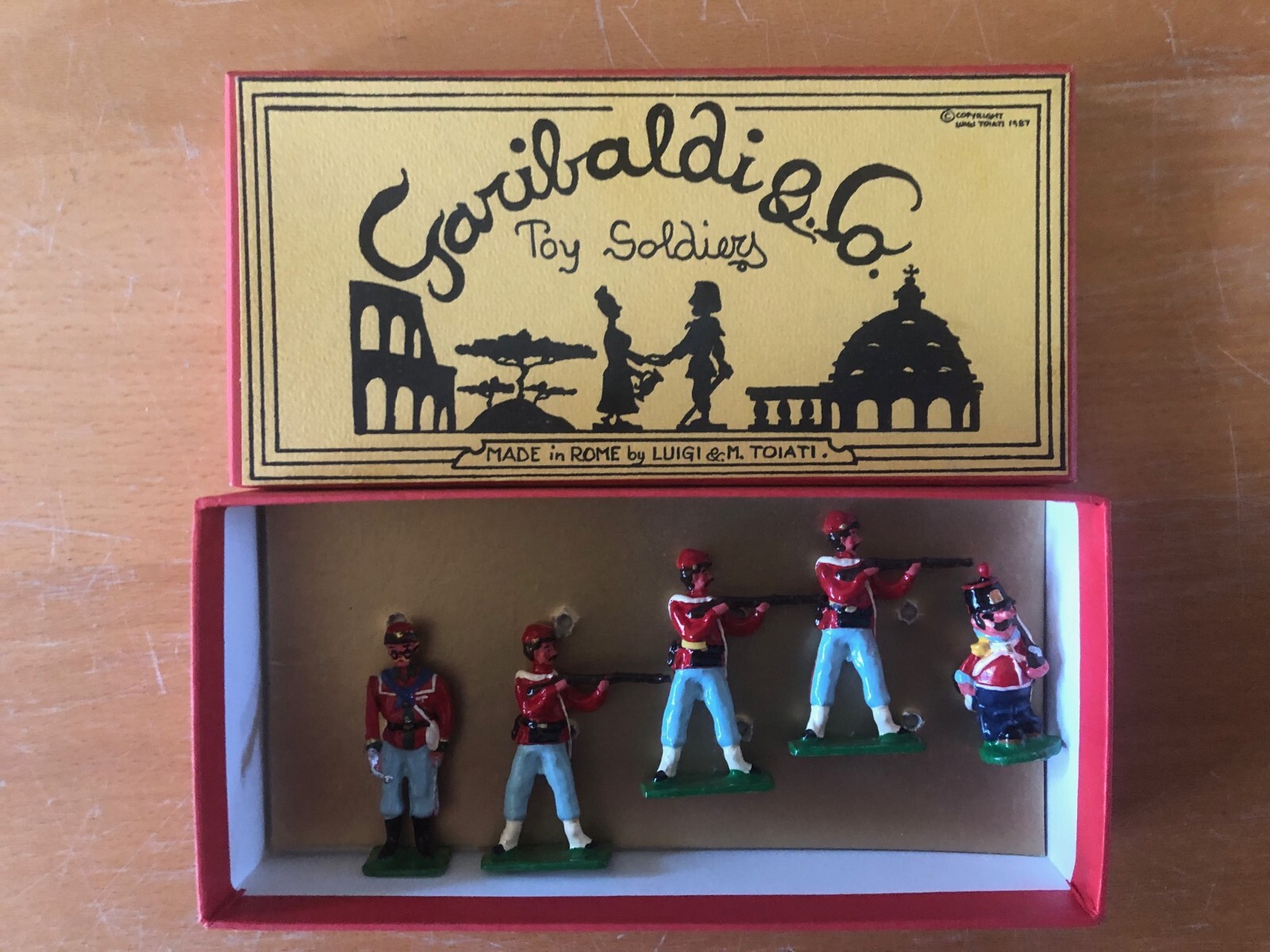 Garibaldi Co. Toy Soldiers 1987 Made in Rome by Luigi and M. Toiati | eBay