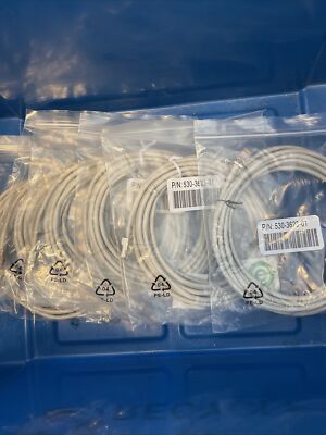 Lot of 6 Ethernet Cable CSA LL64151-A CMG 75*C FT4 CAT .5E PACH Cord ...