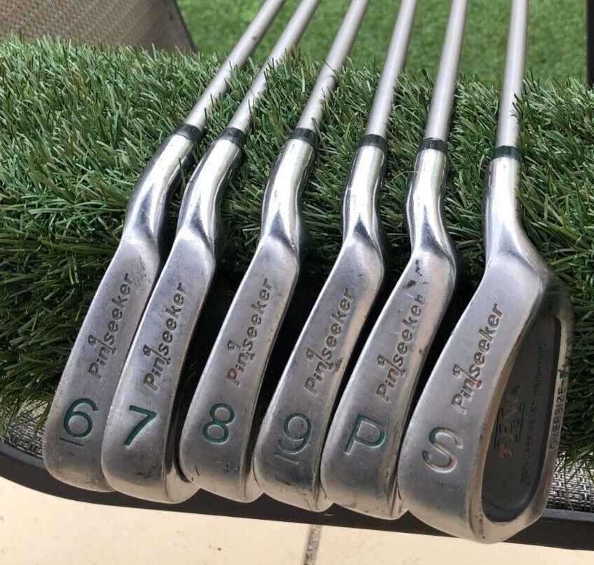 Ladies Pinseeker TPW Oversize-F Iron Set 6-7-8-9 PW SW Lite Graphite ...