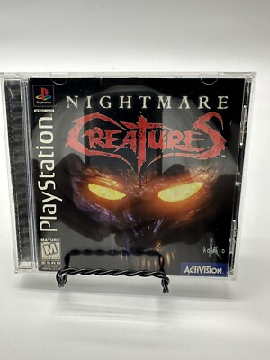 Nightmare Creatures PlayStation 1 PS1 CIB With Reg Card Cleaned ...