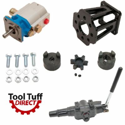 11GPM Log Splitter Pump, A7 Valve, L075 Lovejoy Coupler, and Pump Mount ...