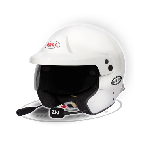 Rally Helmet Bell MAG-10 Sport Intercom Open Face FIA Approved (S) | eBay