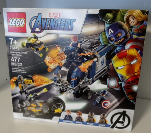 LEGO Super Heroes: Avengers Truck Take-down (76143) Retired Lego Set ...