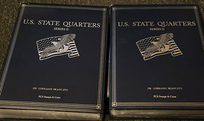 56 PCS Statehood State Quarters Collection Series II Complete postal ...