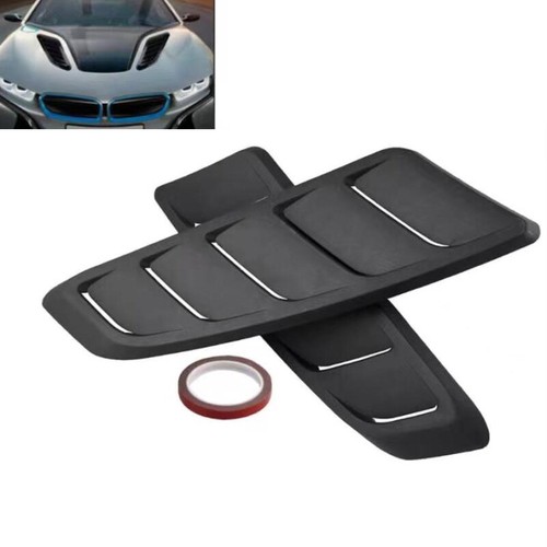 US Car Hood Vent Scoop Air Flow Intake Louvers Cooling Bonnet Vent ...