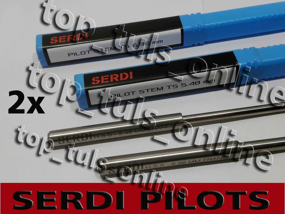 2x SERDI 100 AD Valve Guide Taper Pilot 374 - 375 HIGH CARBON STEEL ...