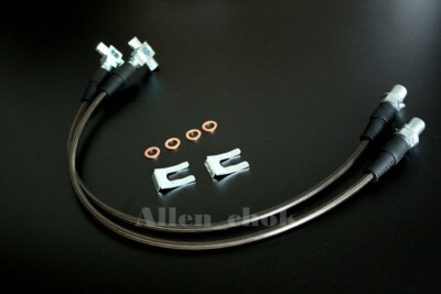 Stainless 4-6" Lift Extended Front Brake Lines Kits Fit Chevy GMC C/K ...