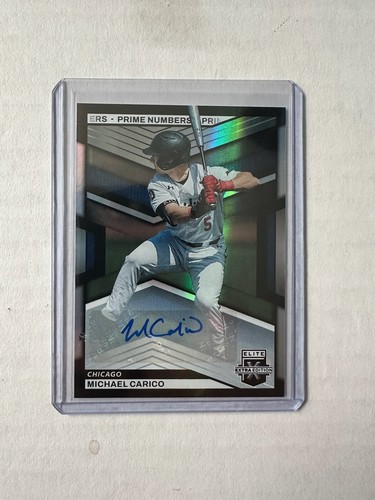 2023 Panini Elite Extra Edition - Michael Carico #84 Prime Numbers B ...