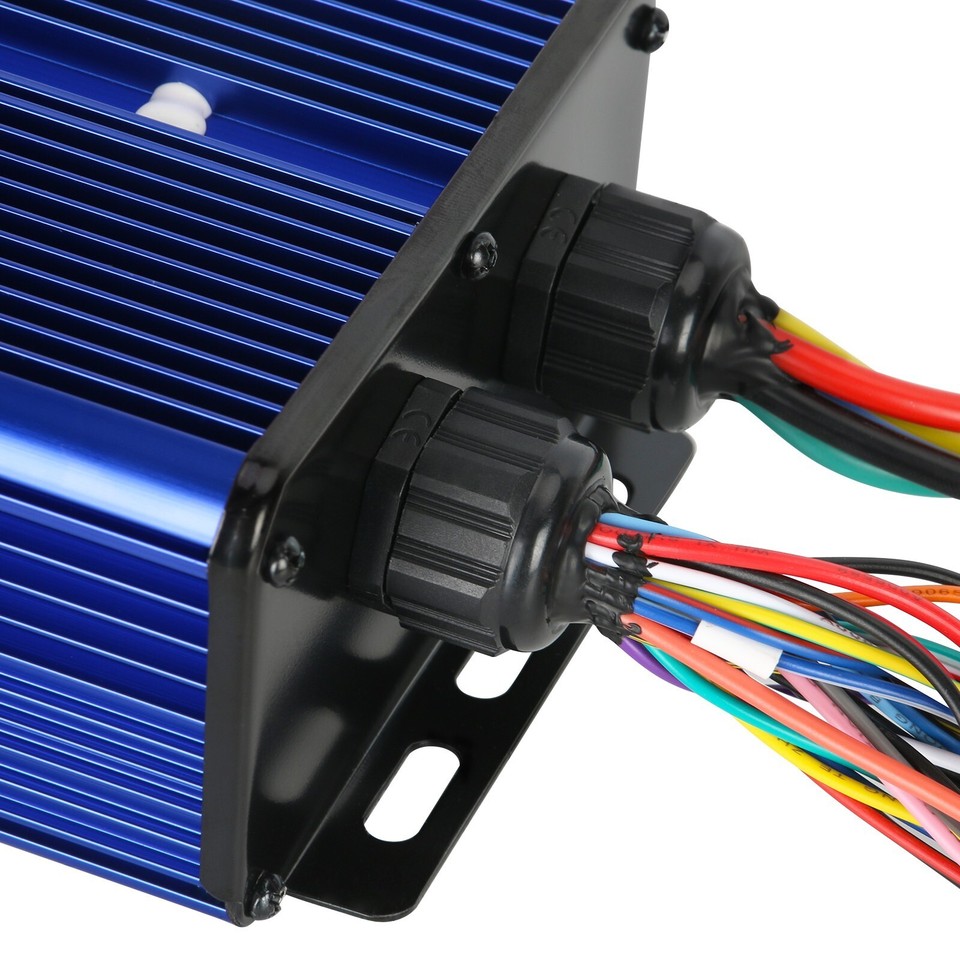 72V 3000W Brushless Electric Motor Throttle Grips Kit for ATV Quad ...