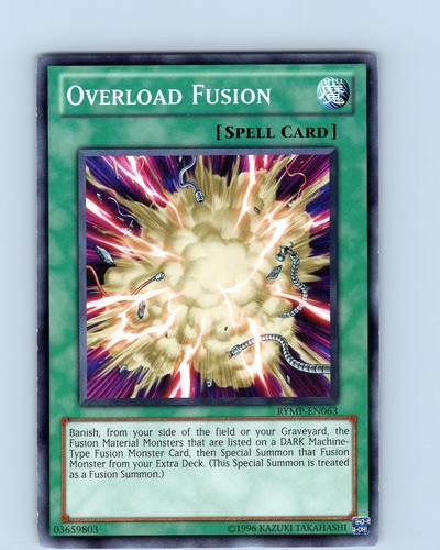 Yu-Gi-Oh TCG Overload Fusion RYMP-EN063 Unlimited Regular Common Card ...
