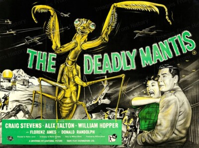 8x10 Print Alix Talton Craig Stevens William Hopper The Deadly Mantis ...