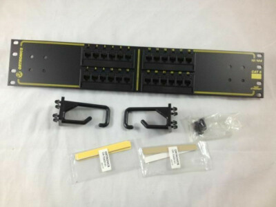 Ortronics OR-838045498 Patch Panel 24 Port 10/100 Base-T Fast Ethernet ...