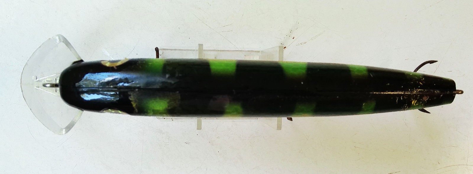 Used Joe Bucher 6-3/4" Body Depth Raider Musky Lure in Perch Color | eBay