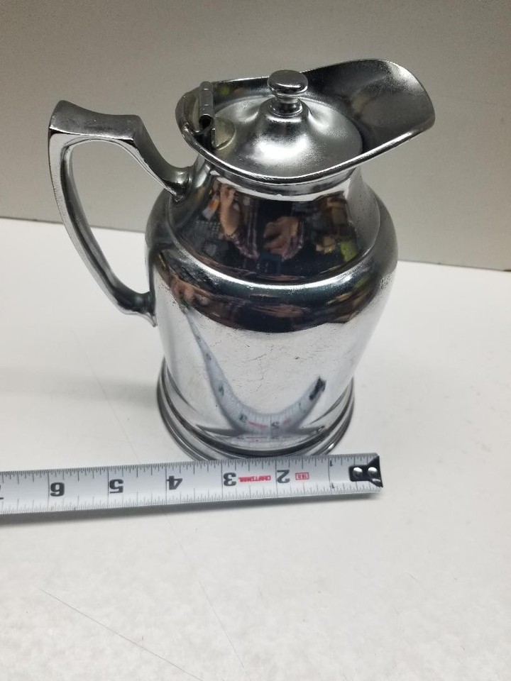 1940s Vintage Roosevelt Hotel Pitcher United Hotels Grand Silver Co ...