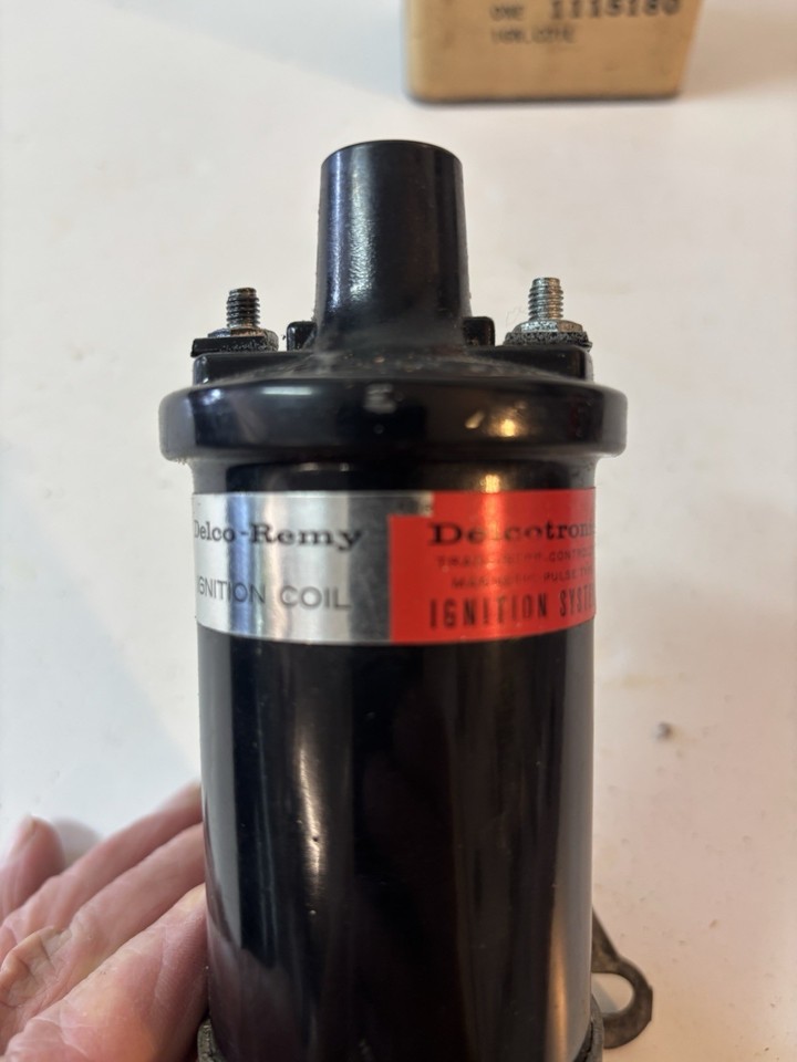 NOS Rare GM Delco Remy K66 Corvette Transistor Ignition Coil # 1115180 ...