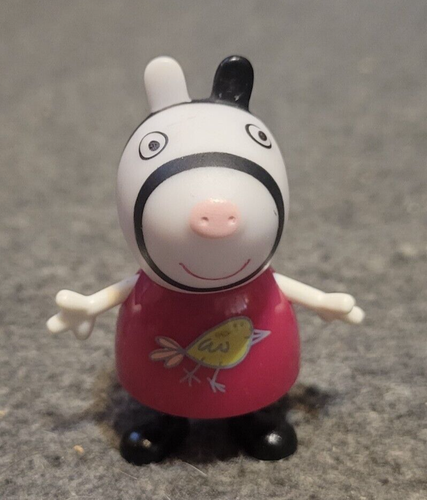 Peppa Pig And Friends Zoe Zebra 2" Inch Action Figure Bird Dress ...