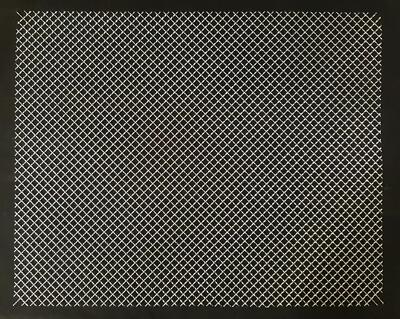 Stainless Steel Woven Wire Mesh DIY Car Grille, 11mm hole, 7mm hole, 5 ...