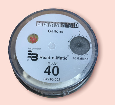 Gas & Water Meters - Badger Model