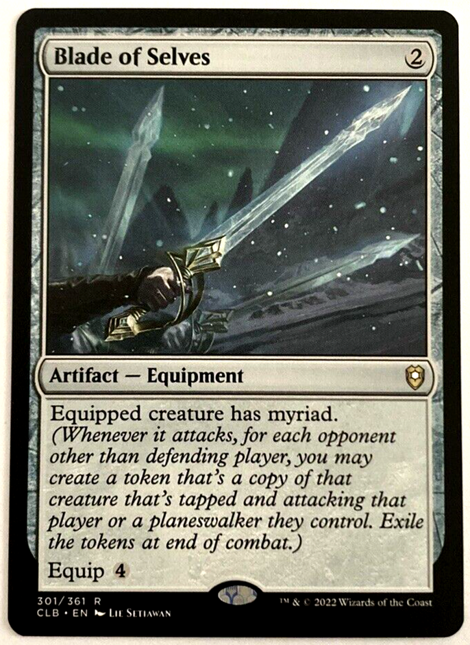 MTG Blade of Selves Commander Legends: Battle for Baldur's Gate 301/361 ...