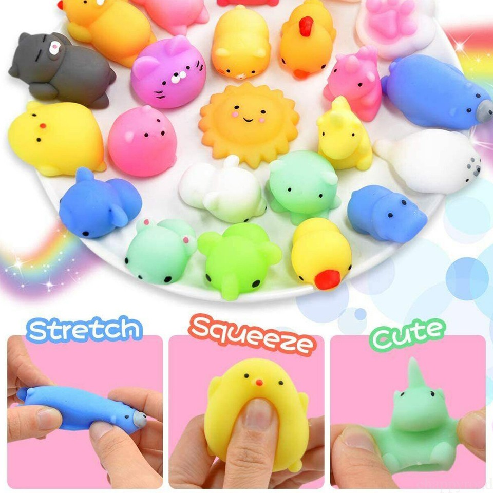 ip-21 Cute Squishy Squeeze Kids Kawaii Toy Stress Reliever Random Pack ...