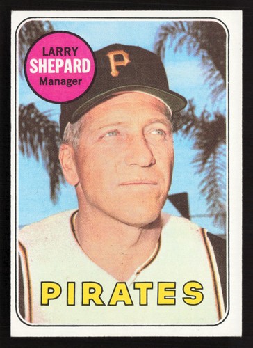 Larry Shepard 1969 Topps #384 Pittsburgh Pirates VG-EX {1224 | eBay