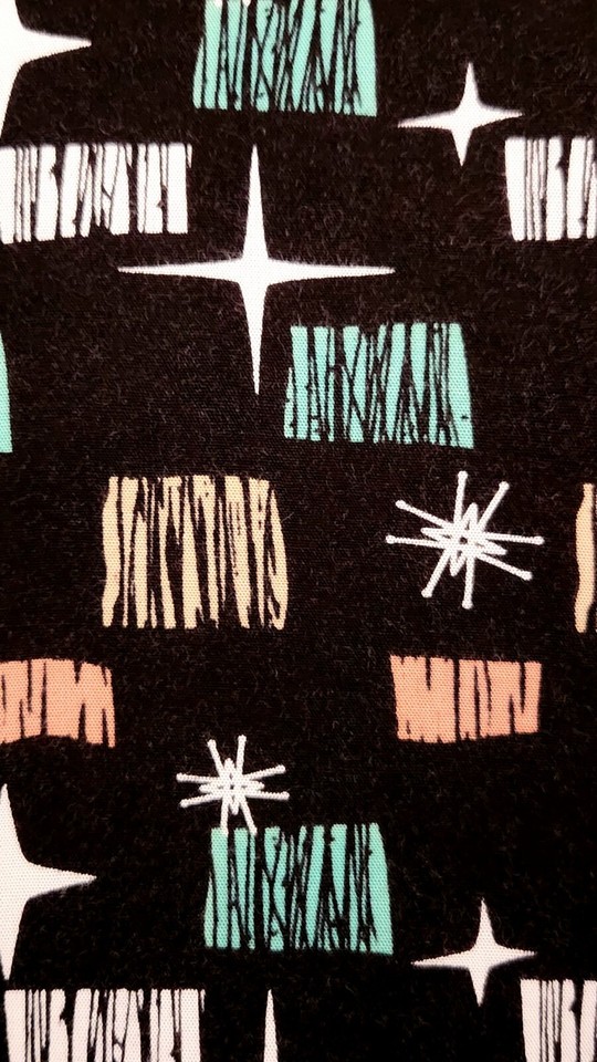 ATOMIC TIKI Men SS Button Down Shirt Size XL Atomic Age Period Motif ...