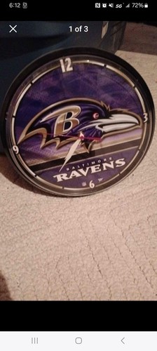 Baltimore Ravens Clock | eBay