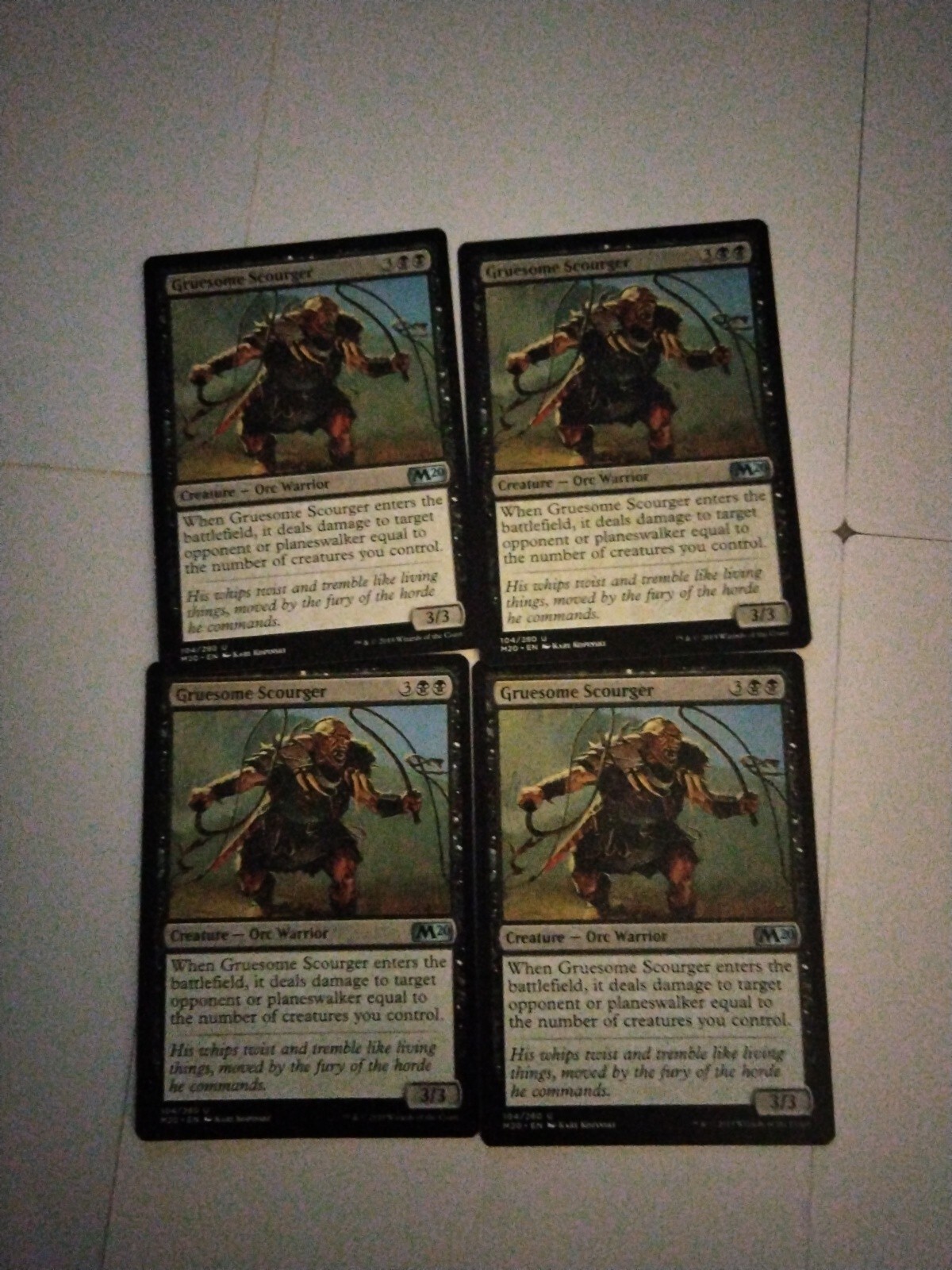 MTG Gruesome Scourger ×4 | eBay