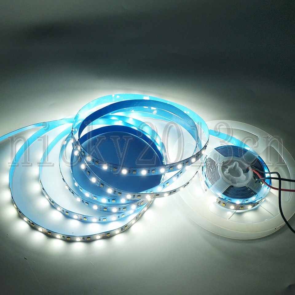 5M 12V LED Flexible Strip Light 3528 2835 3014 5050 5630 7020 COB Non ...