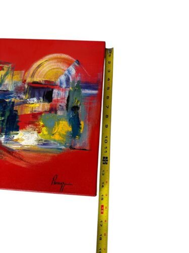 Artist Gail Perazzini Abstract Original Painting On Canvas 2006 Casa ...