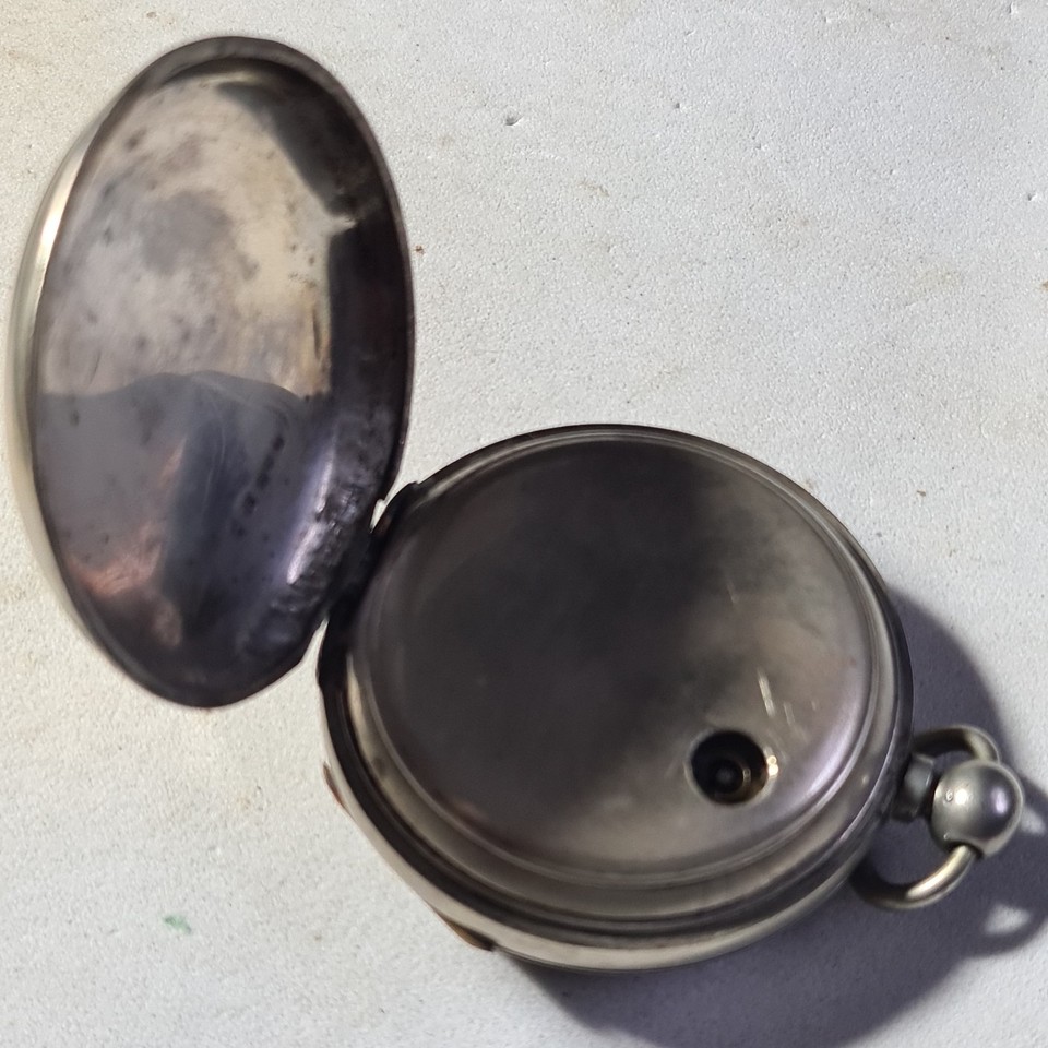 Chunky Antique metal gents The Paragon Pocket Watch c1920 | eBay UK