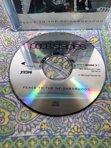 Peace to the Neighborhood by Roebuck "Pops" Staples (CD, Mar-1992 ...