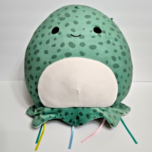 FORINA the Jellyfish Squishmallow Plush Stuffed Kellytoy 12" Green ...
