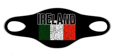 Ireland Patrio Flag Printed Face Mask Protective Reusable Washable ...